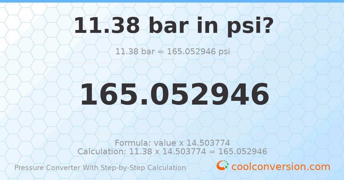 38 Psi In Bar